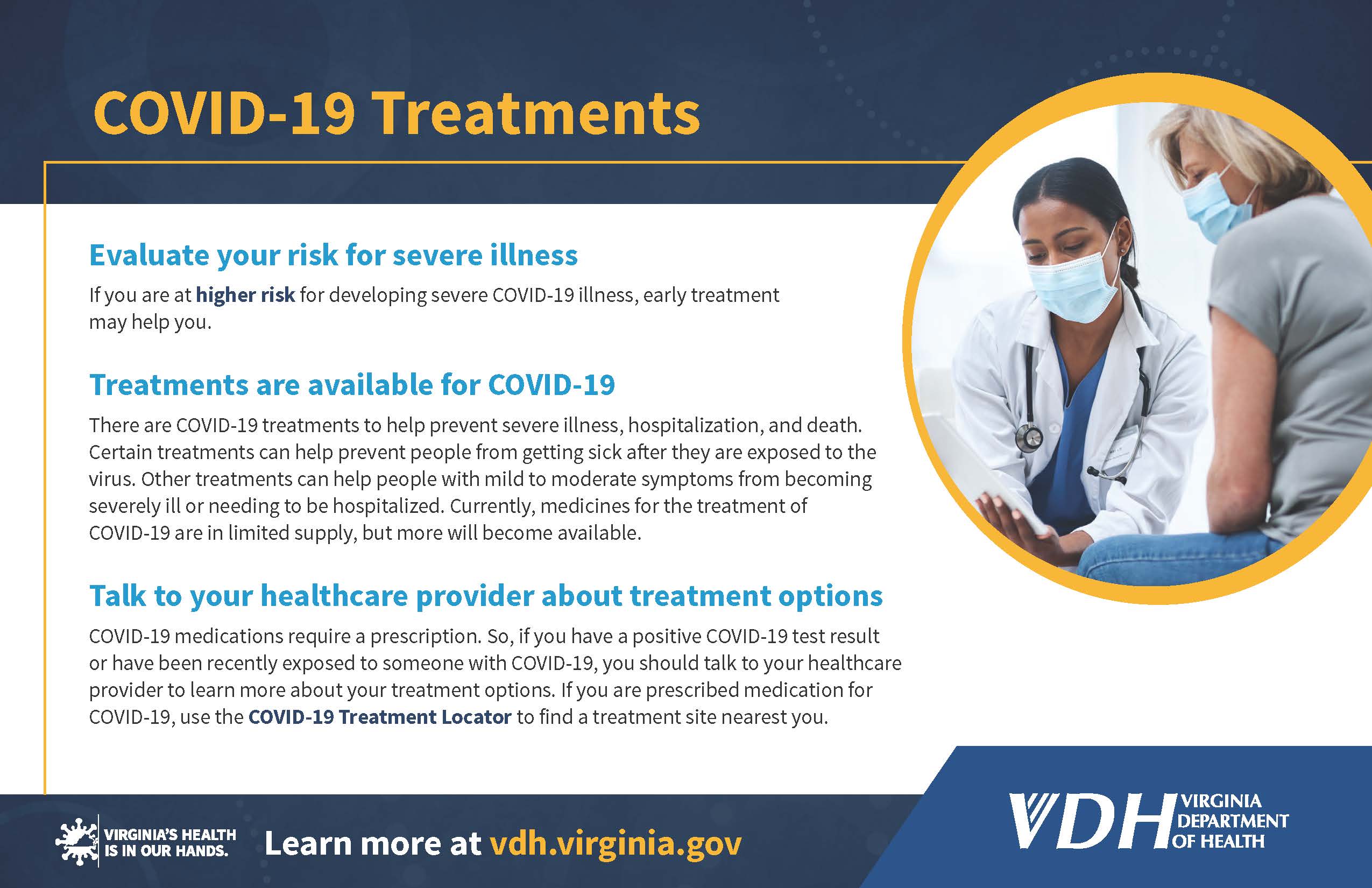 VDHVV-044 VDH COVID-19 Therapeutics Half Pager (cdc)1.4_508 – West Piedmont