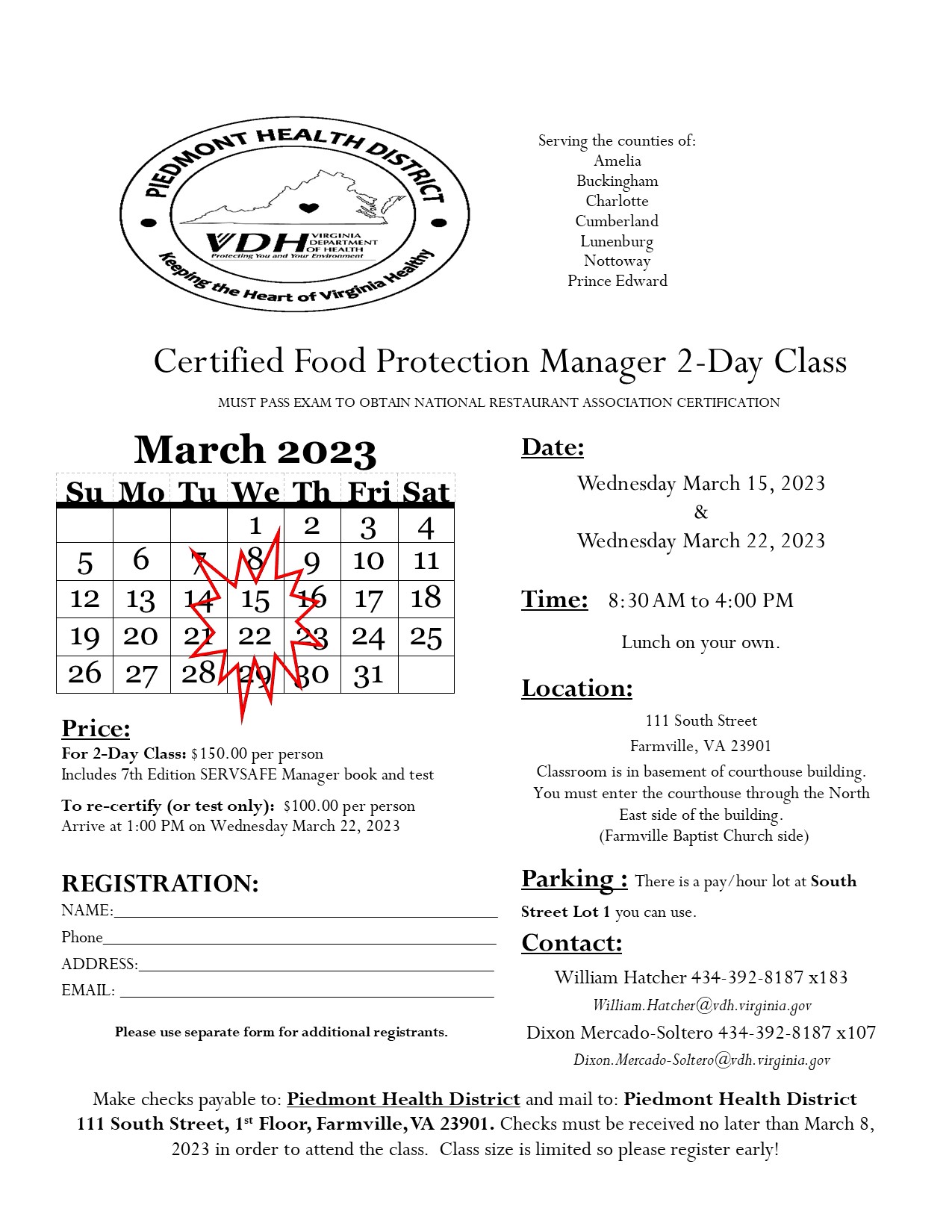 Environmental Health - Piedmont Health District