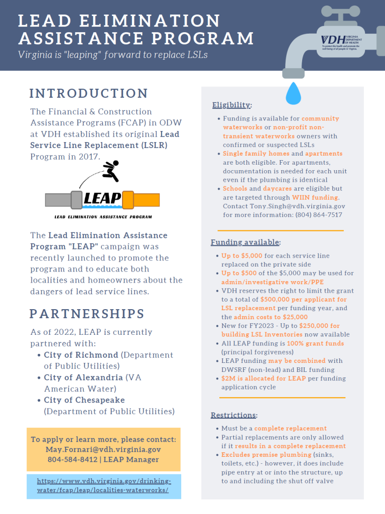 DWSRF Outreach Materials – Drinking Water