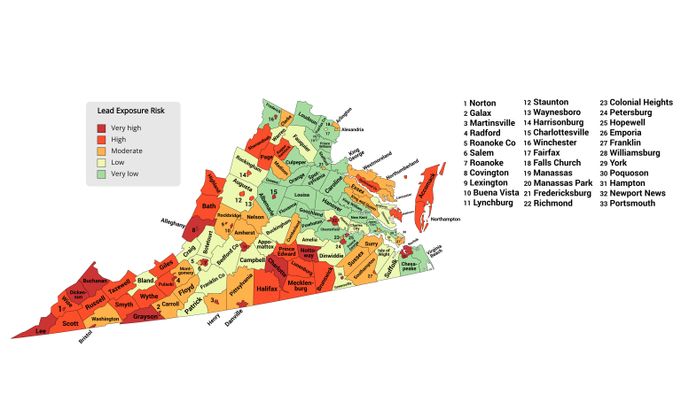 Information for Parents – Lead Safe