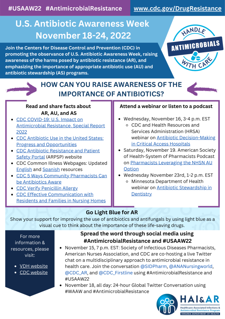 Antimicrobial Awareness Week - HAIAR