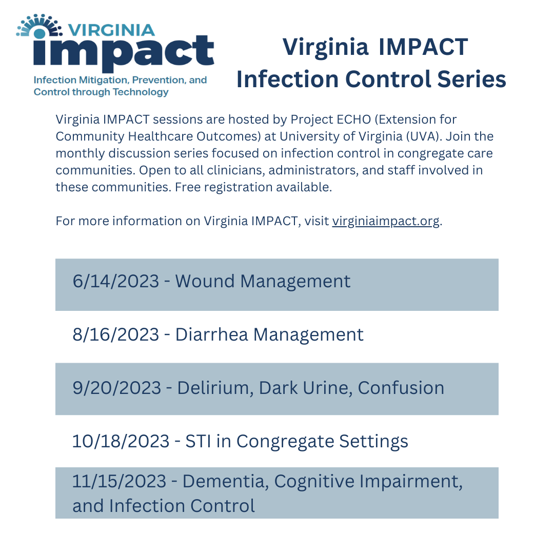 Virginia Long-Term Care Infrastructure Pilot Projects (VLIPP) - HAIAR