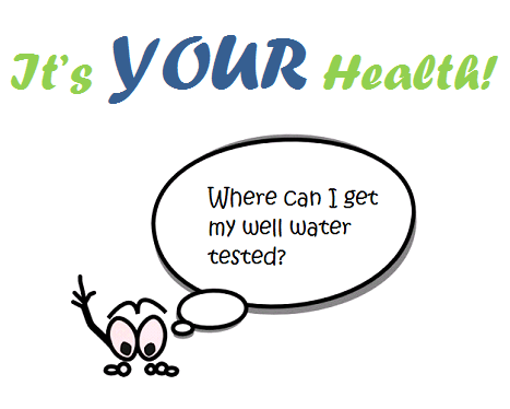 Private Well Water Testing – Environmental Health