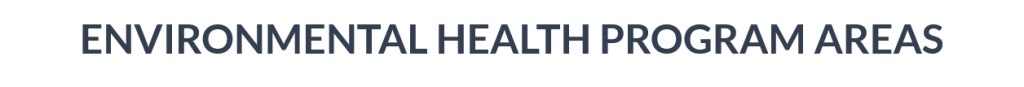 Environmental Health Services - Environmental Health