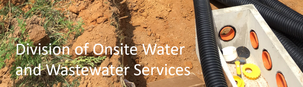 Water and Wastewater Services – Environmental Health