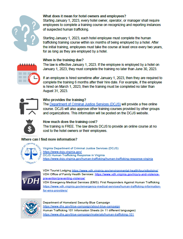 Human Trafficking - Environmental Health