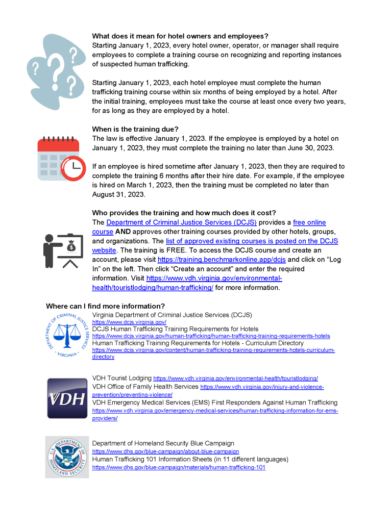Human Trafficking - Environmental Health