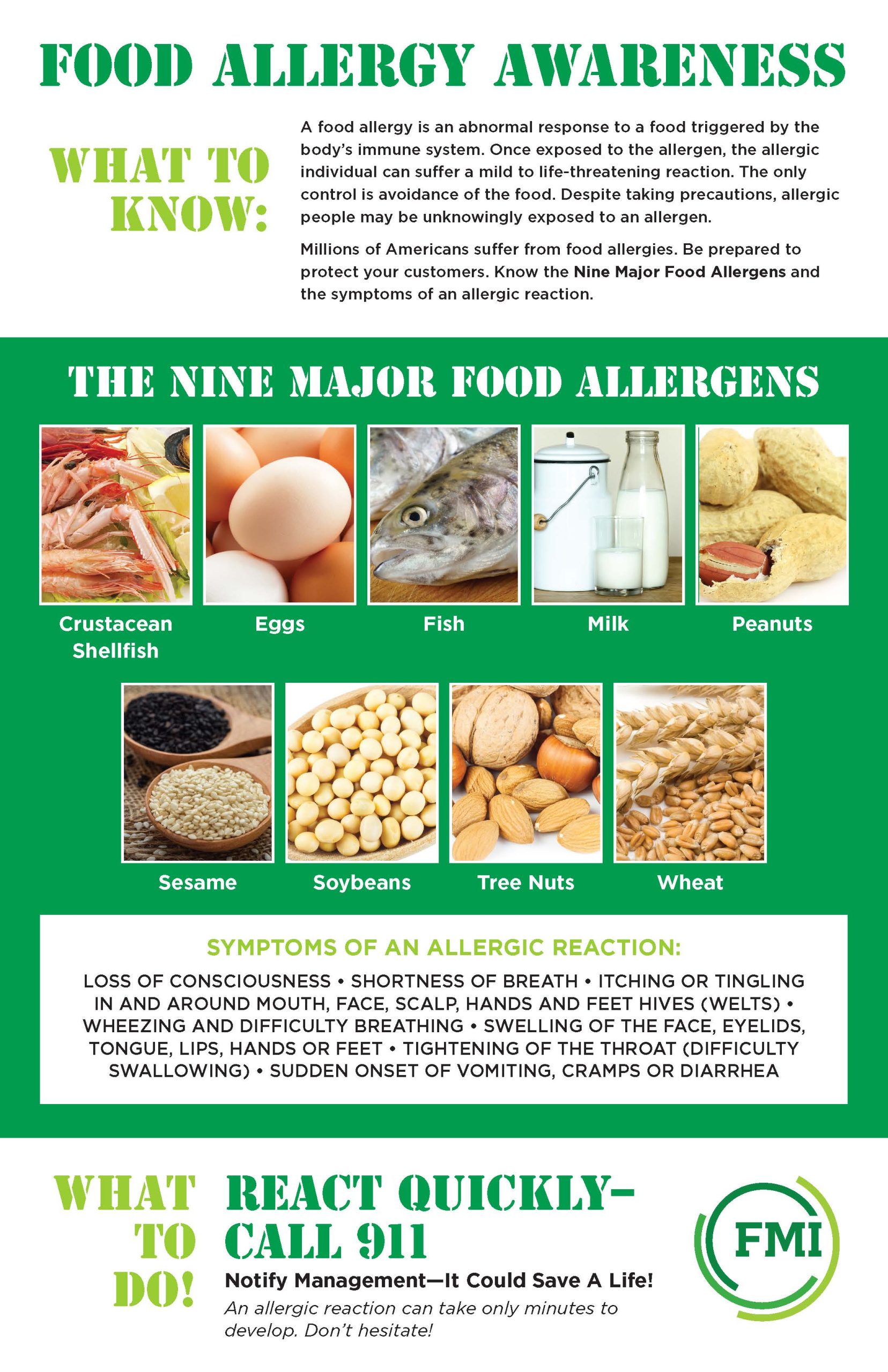 Food Allergen Awareness – Environmental Health