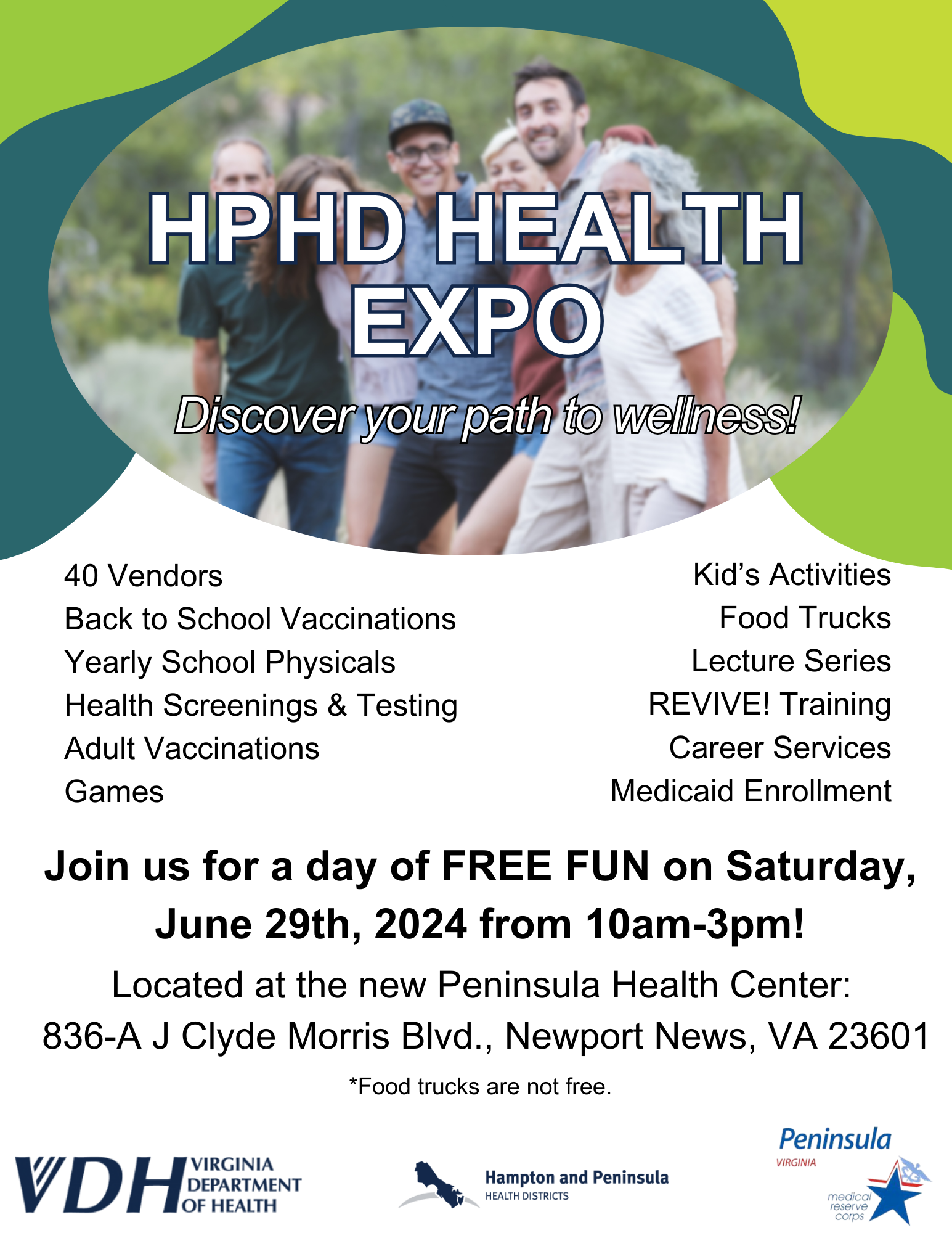 HPHD Health Expo – Hampton & Peninsula Health Districts