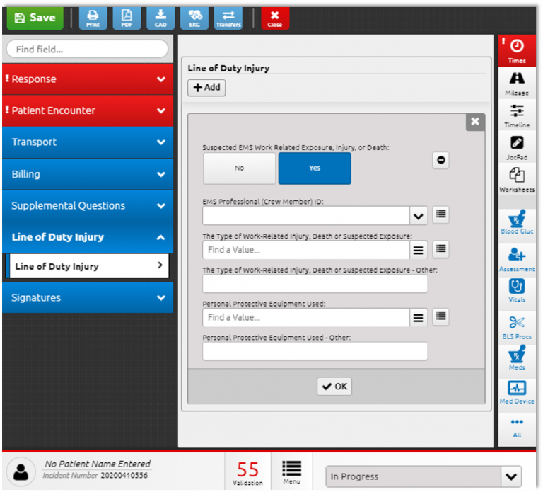 Reporting Line of Duty Injury, Exposures, or Deaths - Emergency Medical ...