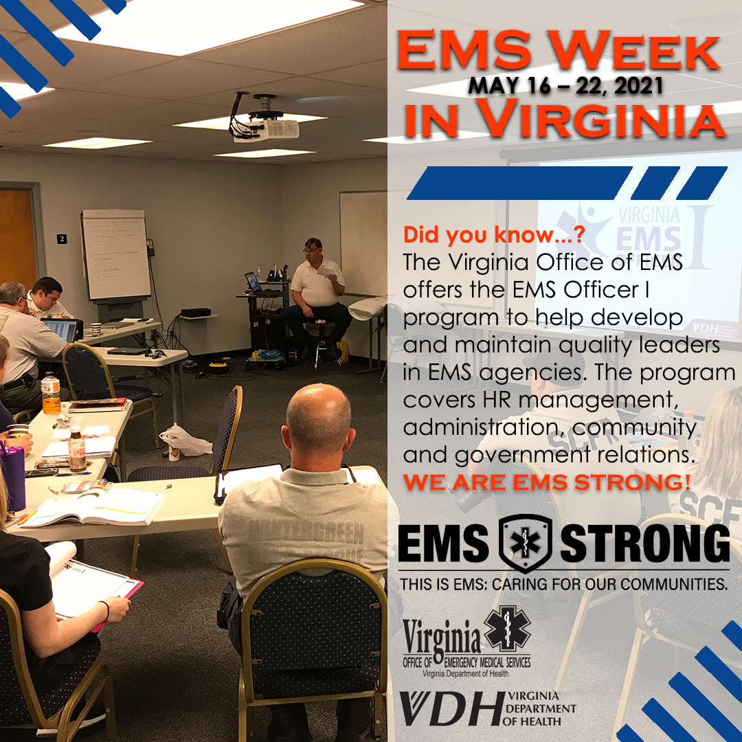EMS WEEK 2021 - Emergency Medical Services