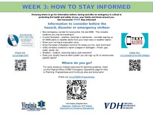 National Preparedness Month: Stay Informed - Emergency Medical Services