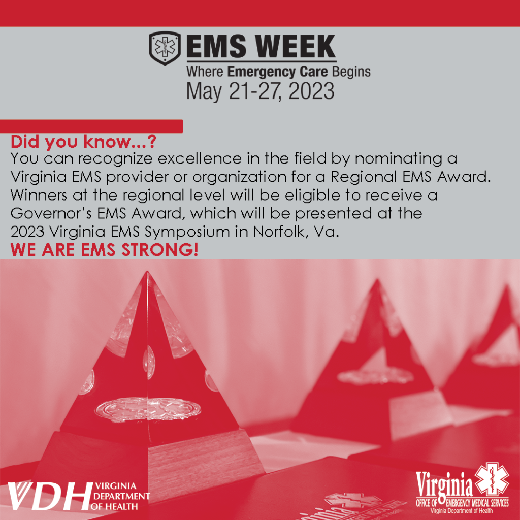 EMS Week 2023 – Emergency Medical Services