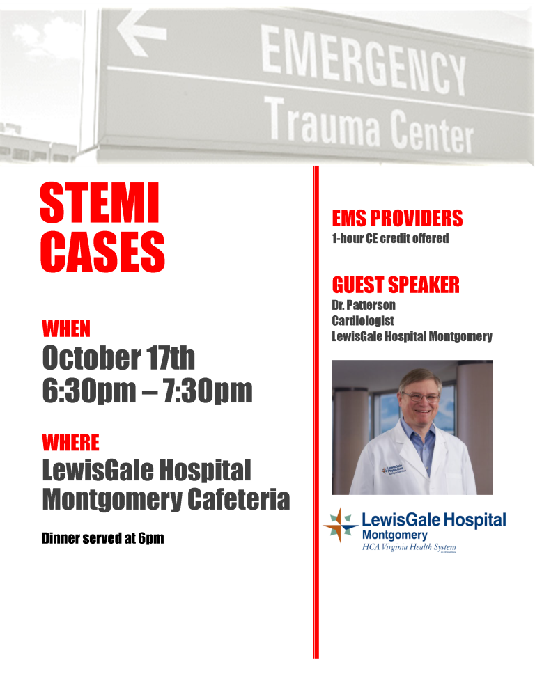 October STEMI Lecture – Emergency Medical Services