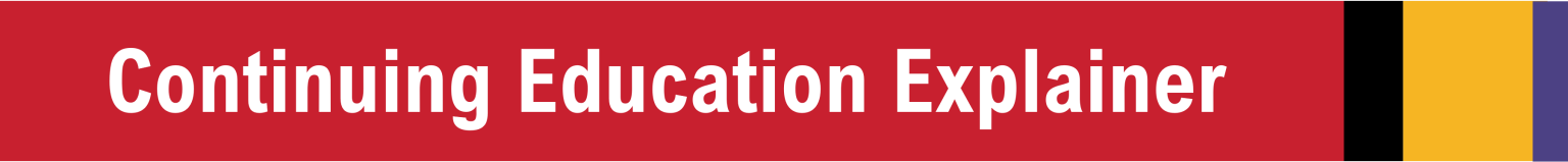 A Continuing Education (CE) Explainer - Emergency Medical Services