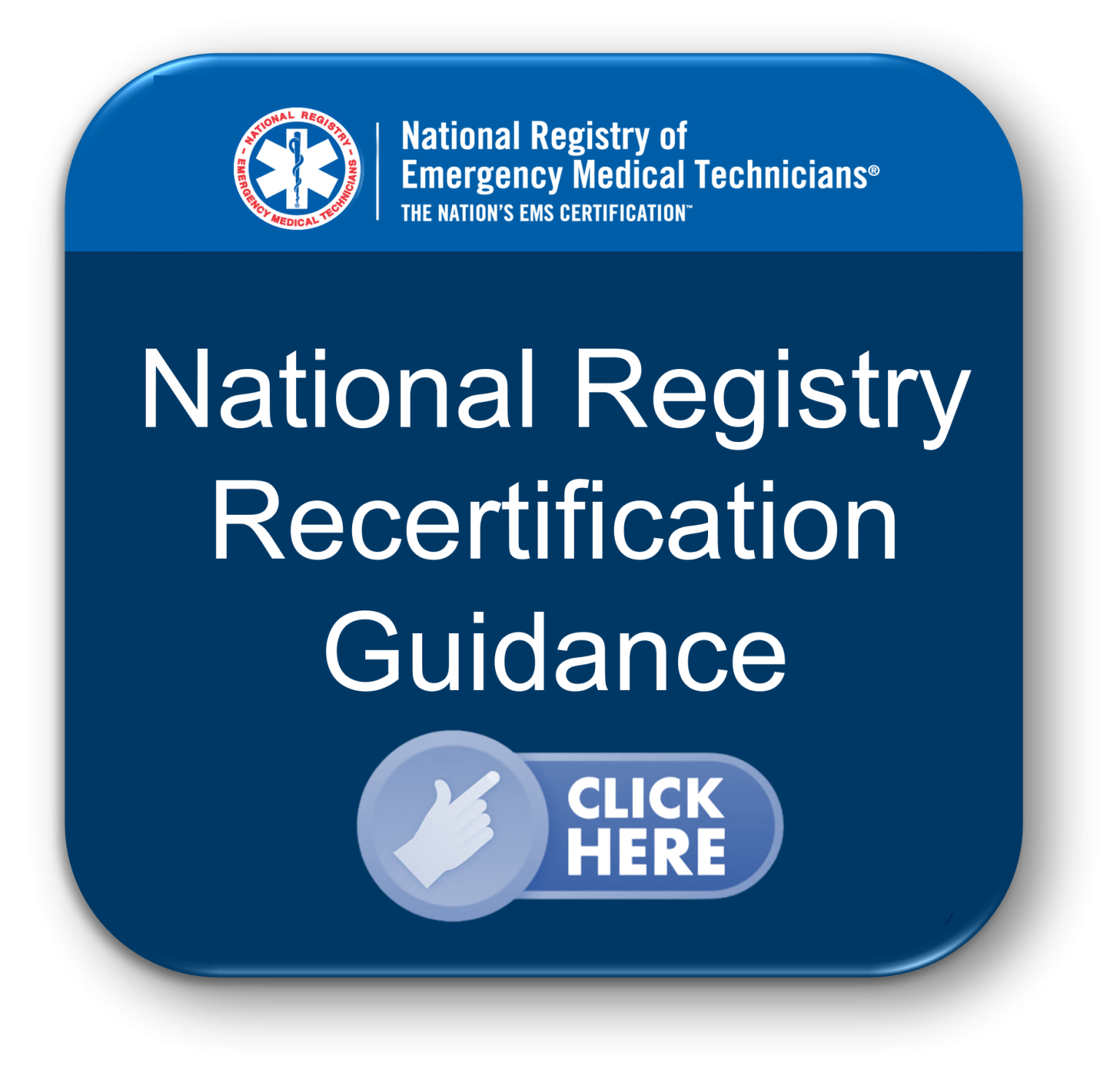 Recertifying Your EMS Credentials - Emergency Medical Services