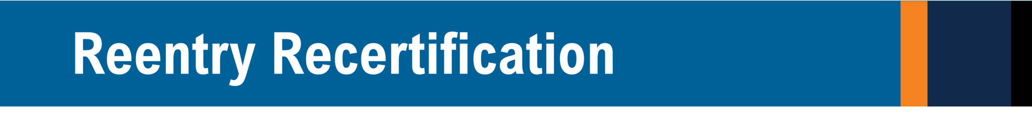 EMS Providers in Reentry – Emergency Medical Services