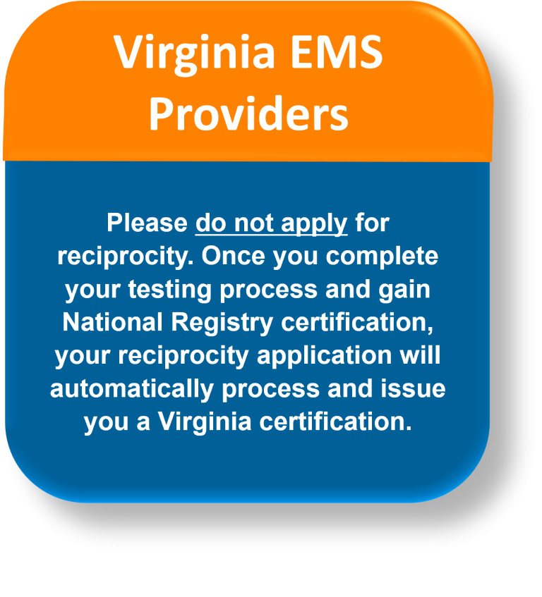 Becoming an Emergency Medical Services Provider in Virginia - Emergency ...