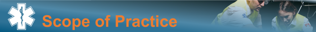 Scope of Practice - Emergency Medical Services