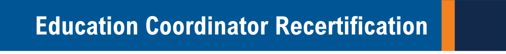 EMS Education Coordinator Recertification Requirements - Emergency ...