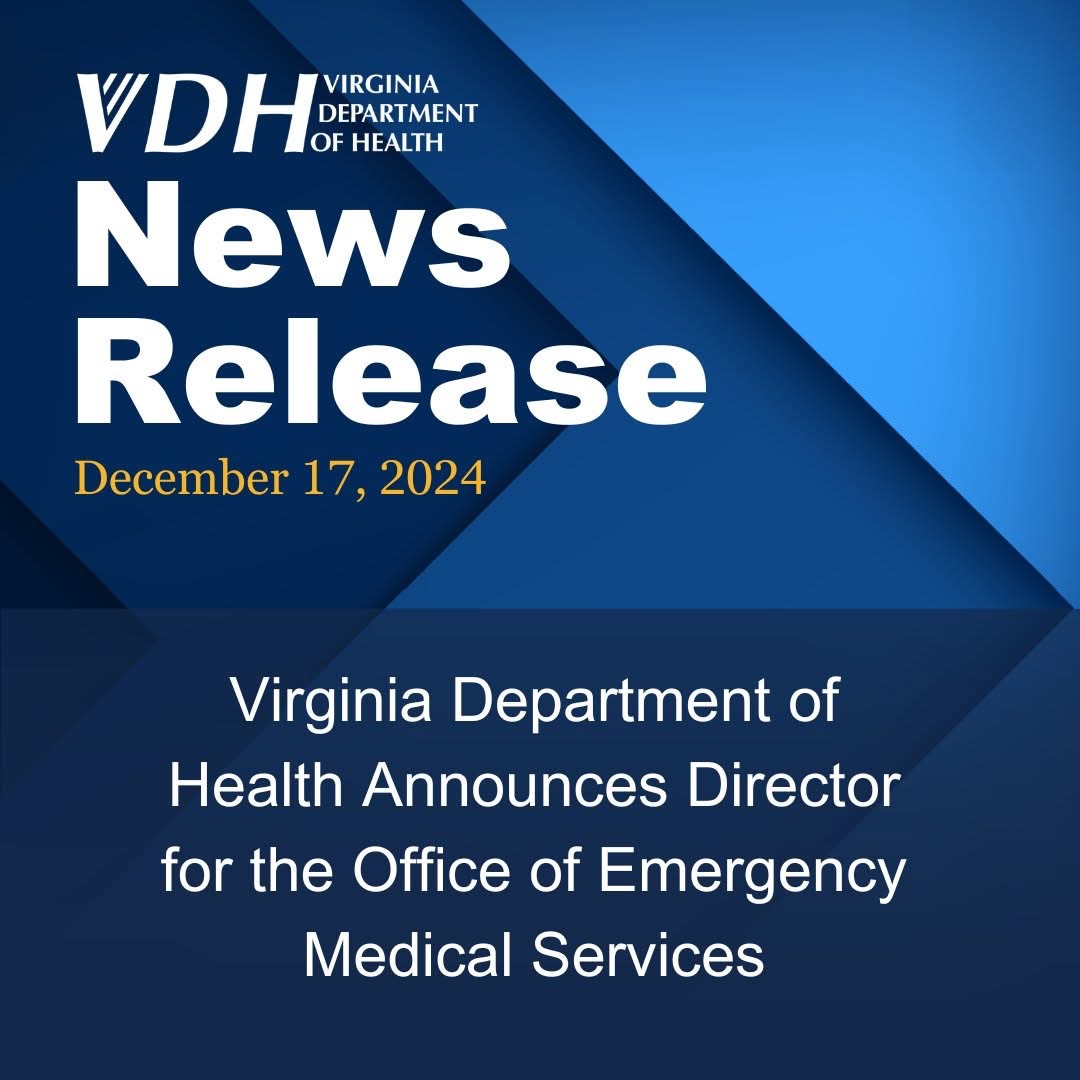 Virginia Department of Health Announces Director for the Office of ...