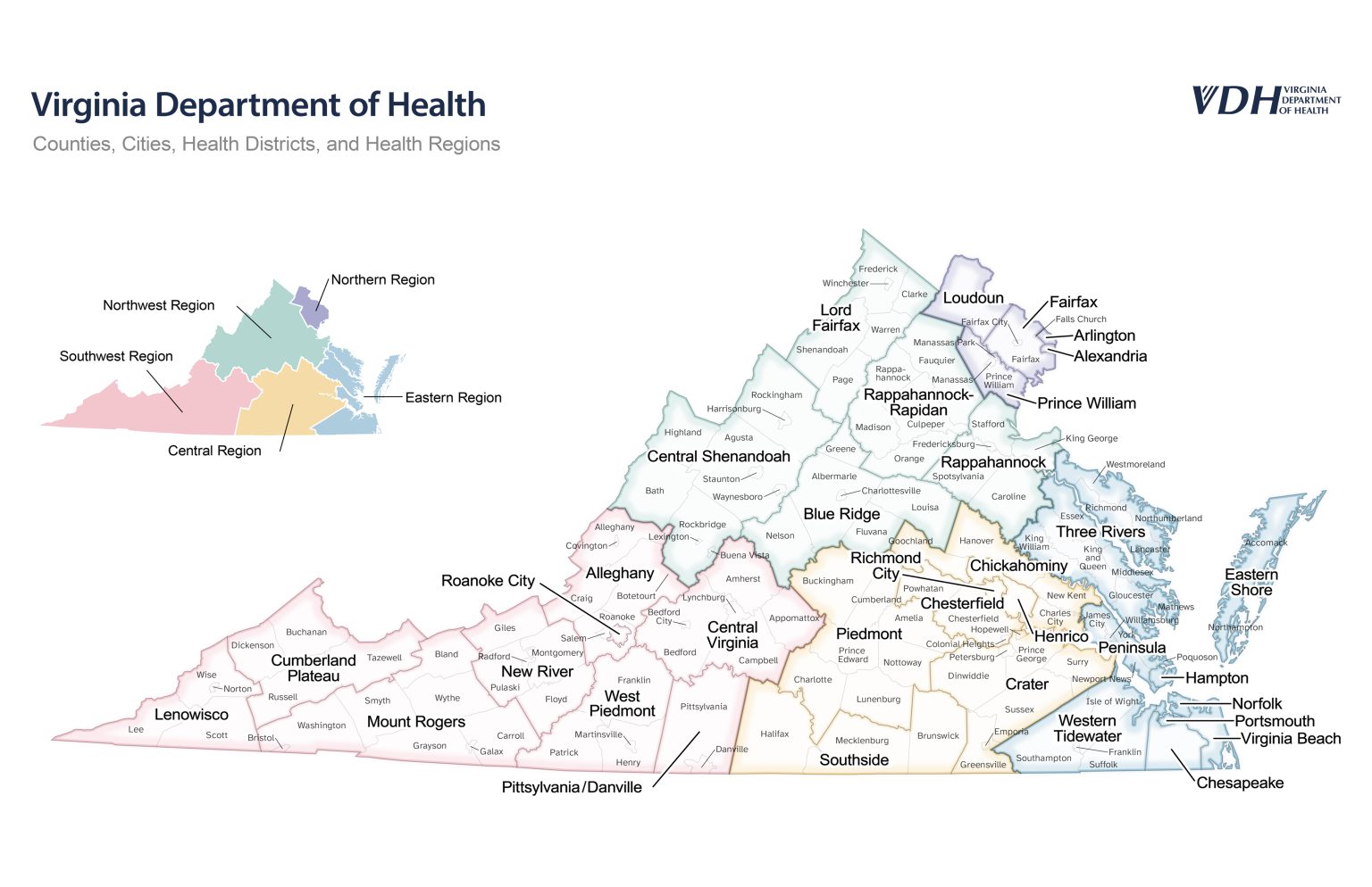 Local Health District Map | APPLY FOR WIC – WIC Participants