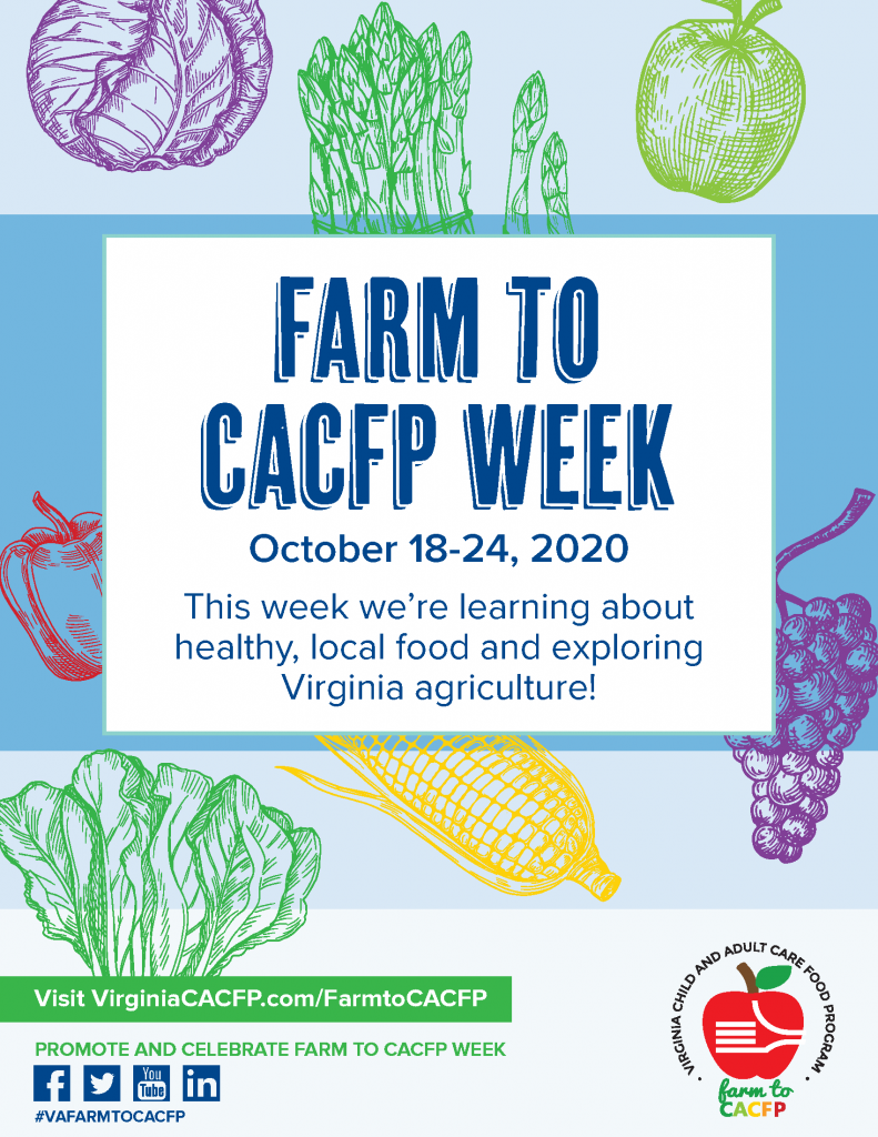 Farm to CACFP 2020 Toolkit - Child and Adult Care Food Program