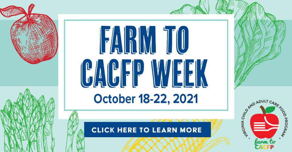 Farm to CACFP 2021 Toolkit - Child and Adult Care Food Program