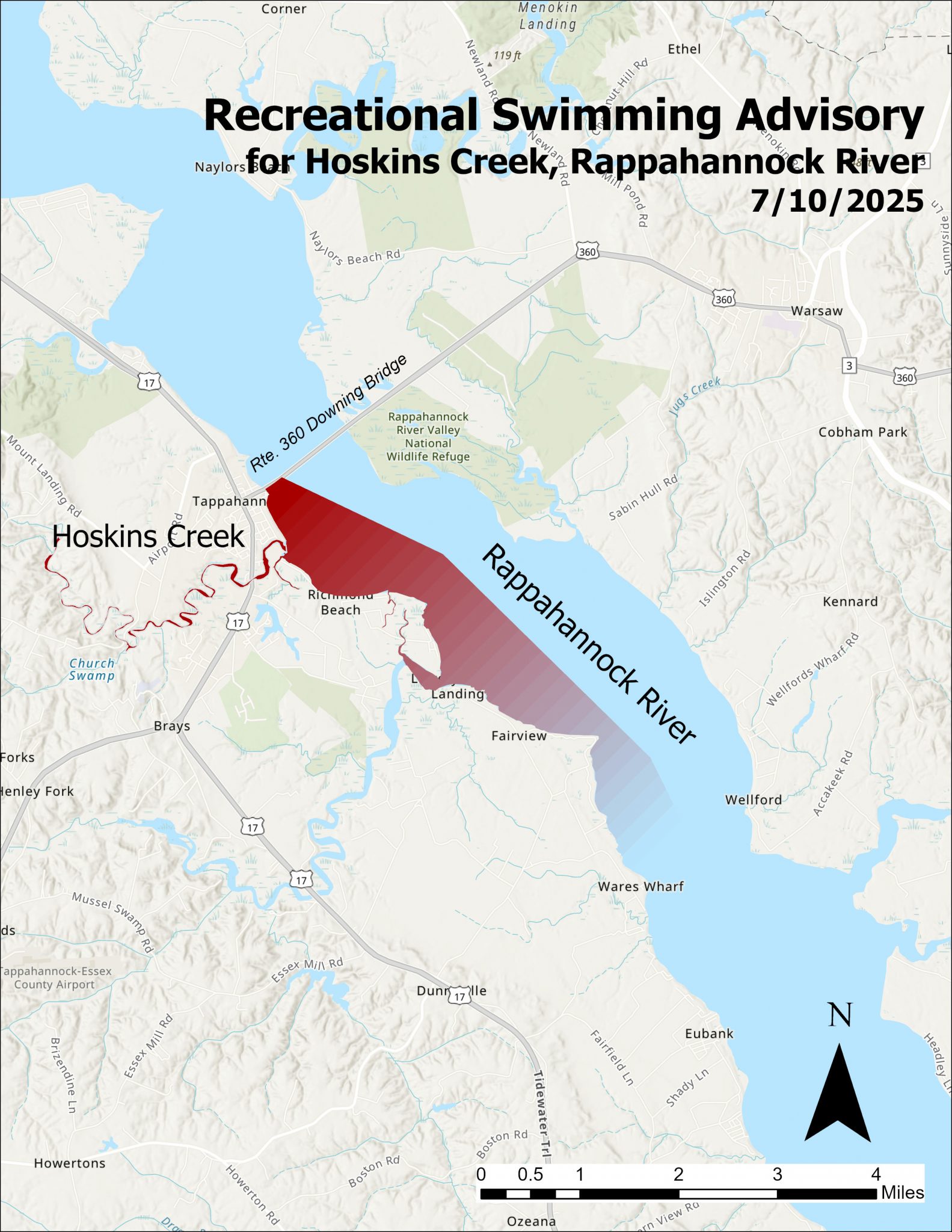 Three Rivers Health District Issues Recreational Swimming Advisory for ...