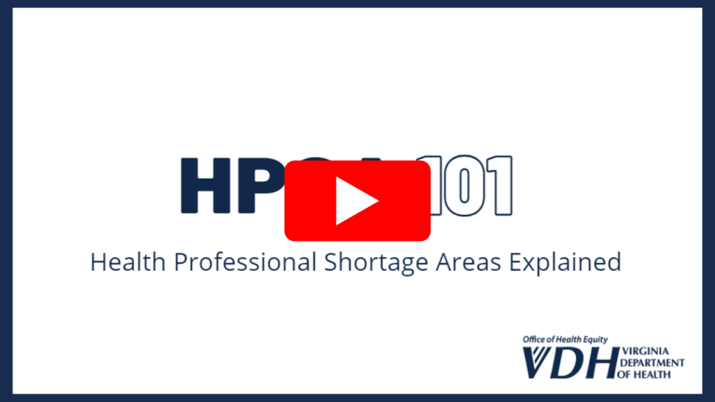 Shortage Designation Resources – Health Equity