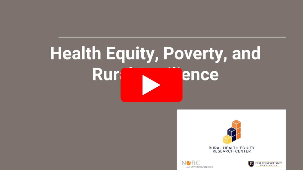 State Office of Rural Health - Health Equity