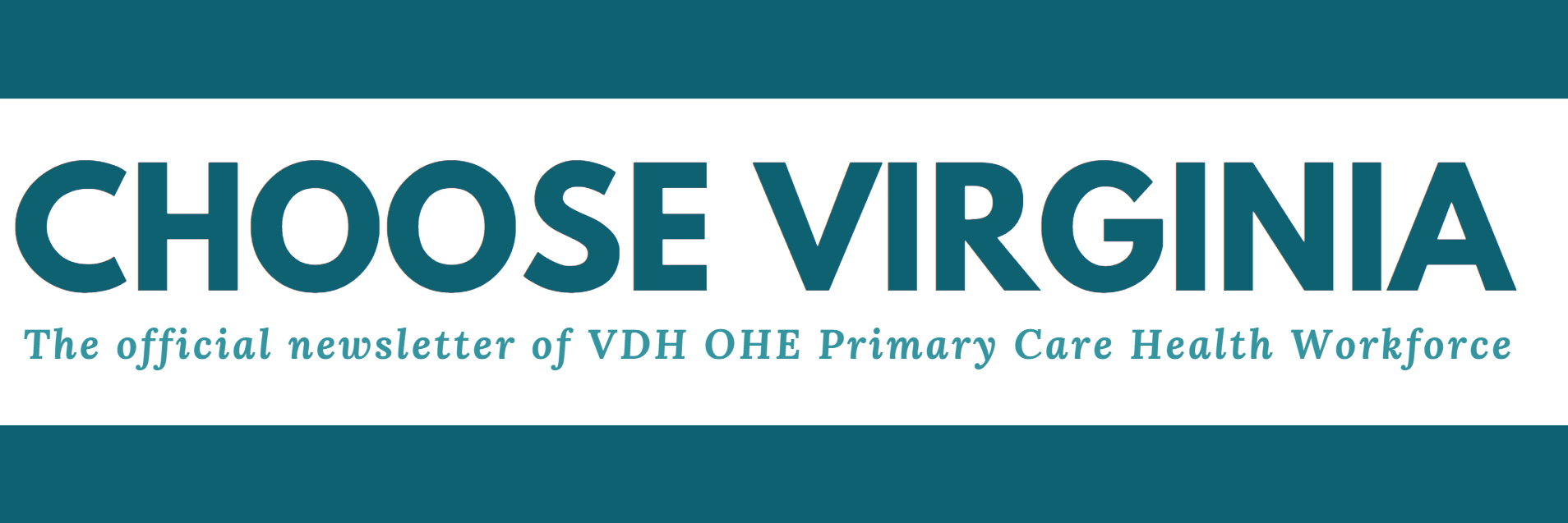 Choose Virginia Newsletter Archive – Health Equity