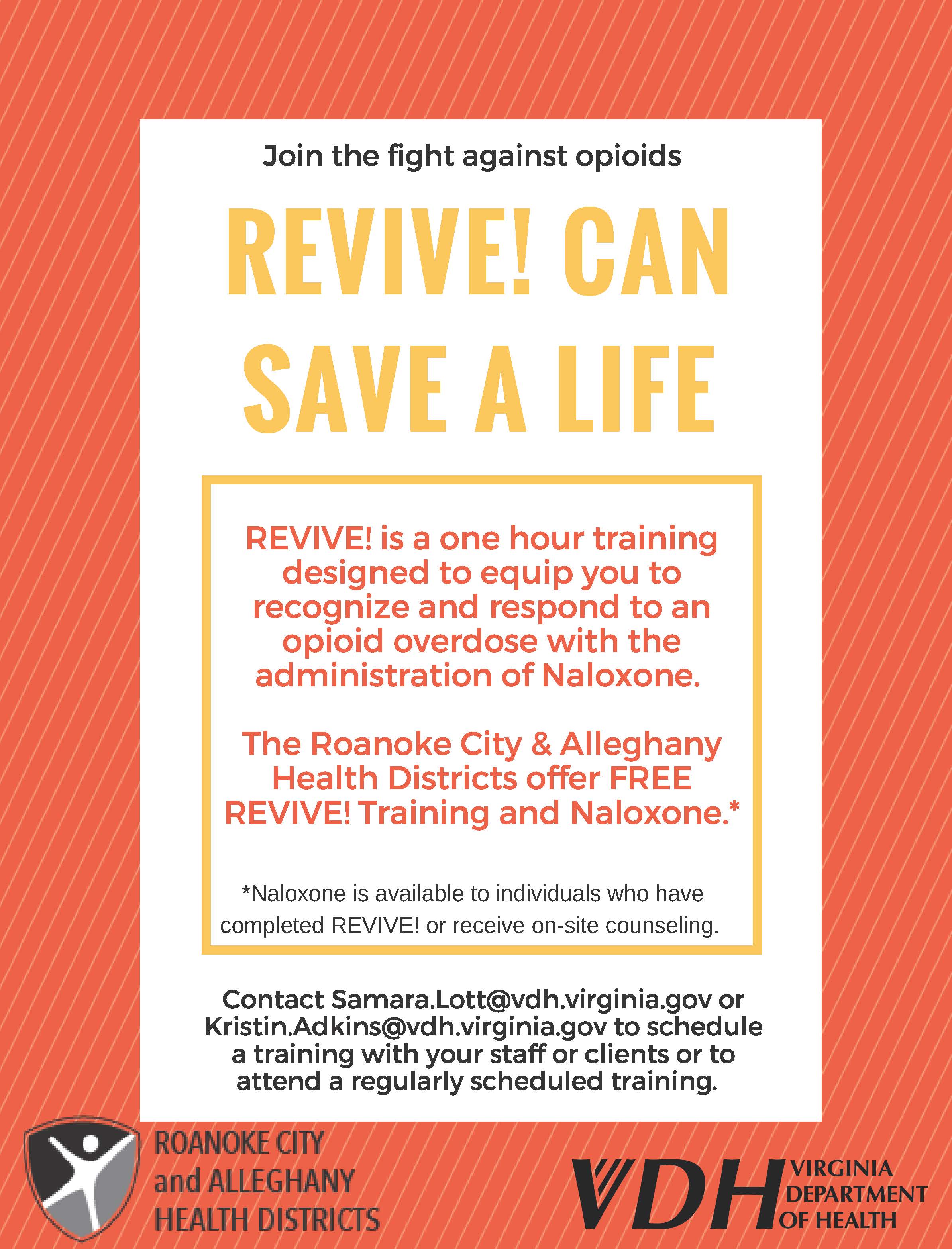 FREE OPIOID OVERDOSE REVERSAL TRAINING & FREE NALOXONE – Alleghany ...