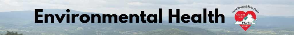Environmental Health – Central Shenandoah Health District