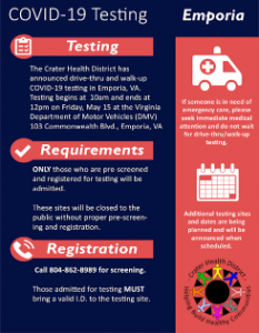 Crater Health District – Just another Virginia Department of Health site